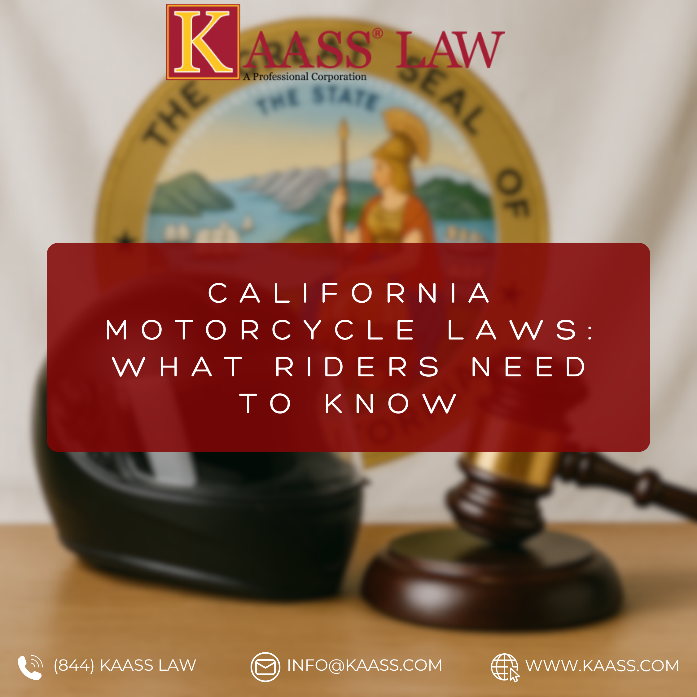 California Motorcycle Laws: What Riders Need to Know - KAASS LAW
